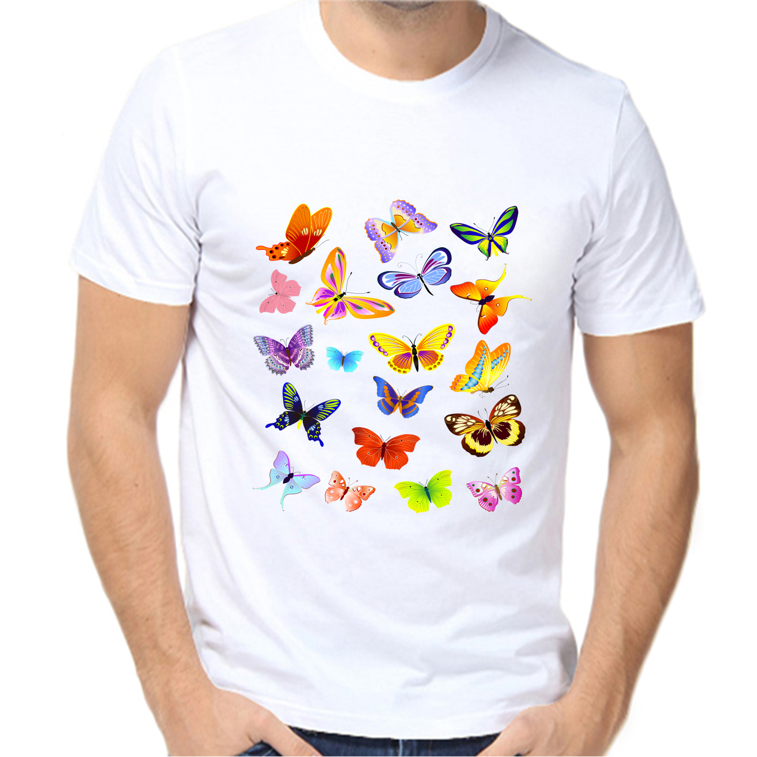 Футболка бабочка 20
