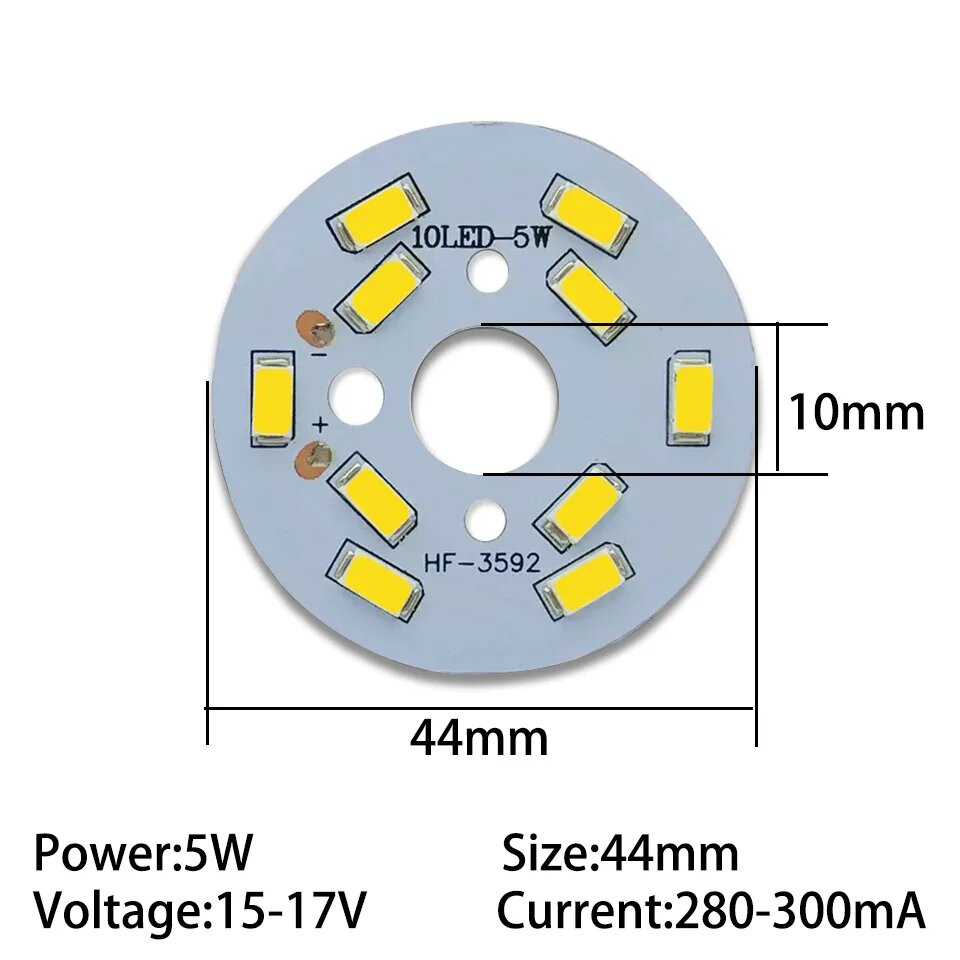 Светодиодный чип LCFOCUS-LED Chip SMD5730 3W-36W для самостоятельной сборки