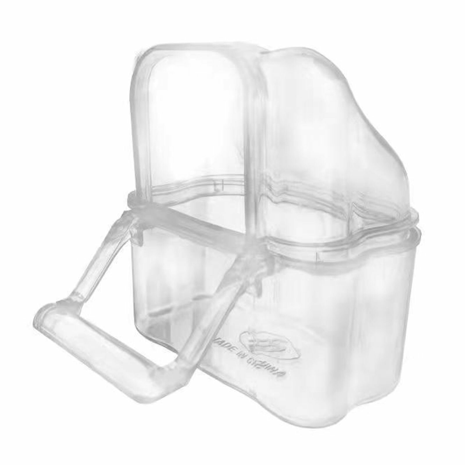 Внешняя чашечная кормушка для попугаев и ящик кормления птиц