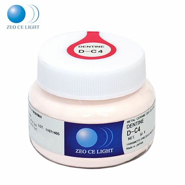 Дентин Dentine D-C4, порошок, 50г, ZEO CE LIGHT, Yamakin (Япония)