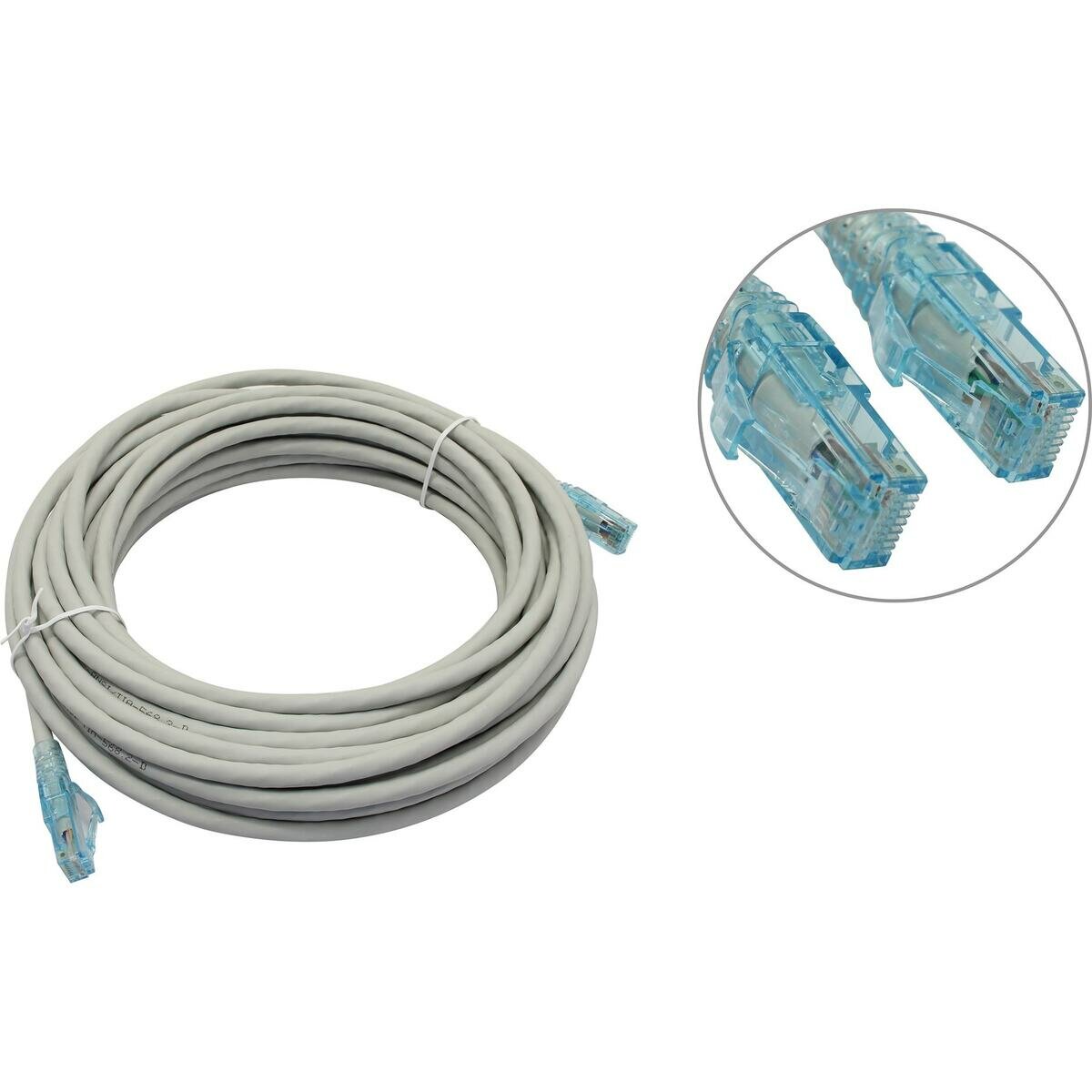 Hyperline PC-LPM PC-LPM-UTP-RJ45-RJ45-C6-10M-LSZH-GY