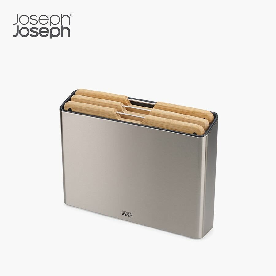 Набор разделочных досок Joseph Joseph "Folio" 60229, 3 предмета, материал бамбук, корпус из нержавеющей стали