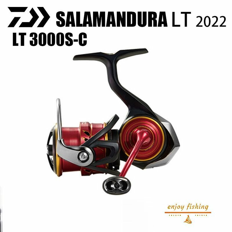 DAIWA SALAMANDURA LT 3000S-C 2022 безынерционная катушка спиннинговая легкая для пресной воды