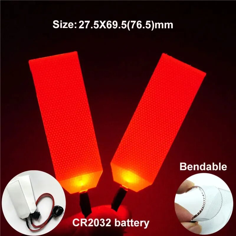 Светодиодные глаза для косплея CINESSD 2032-0806-04 Красный, RED 2032