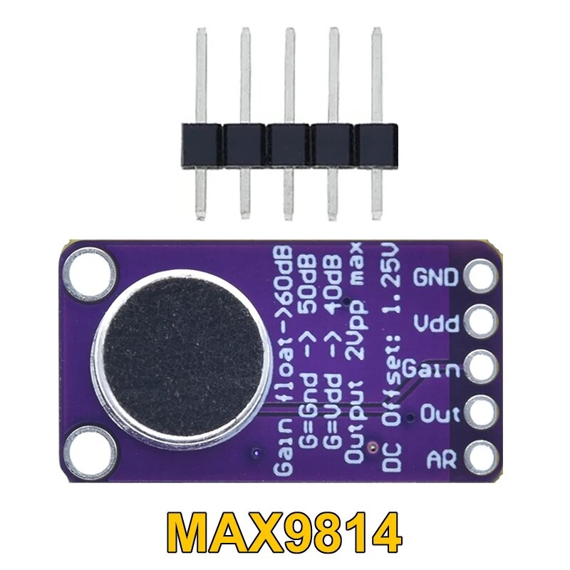 Модуль платы усилителя микрофона TZT MAX9814