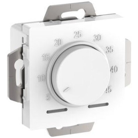 Термостат теплого пола Systeme Electric (schneider Electric) SCHNEIDER ELECTRIC электронный AtlasDesign 10А с датчиком механизм лотос SE ATN001335