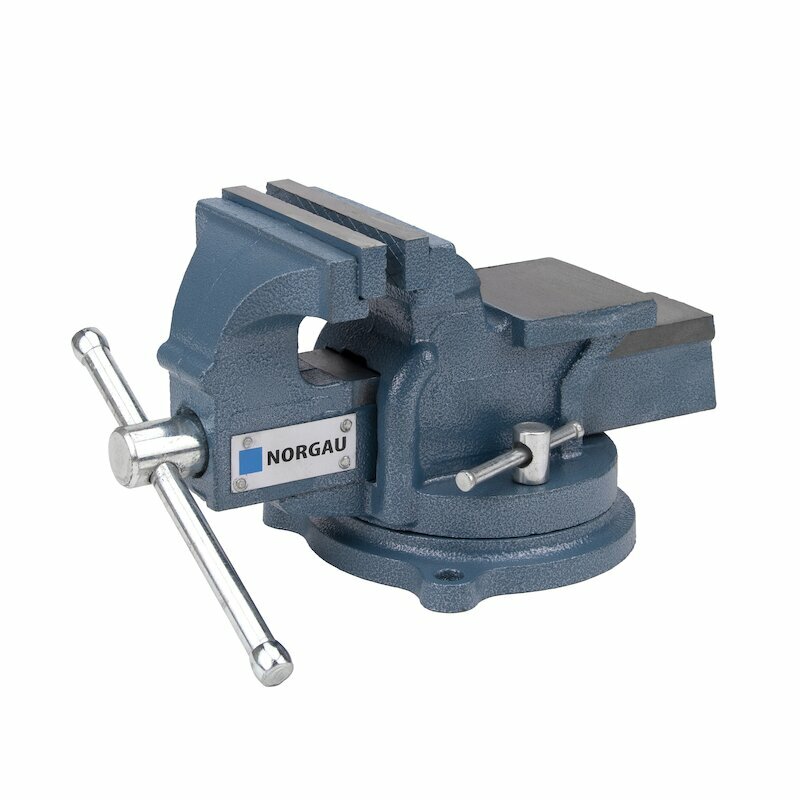 Тиски слесарные NORGAU Industrial 100 мм поворотные