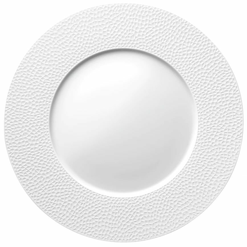 Тарелка подстановочная Degrenne Collection L Fragment Blanc Assiette de présentation 227843