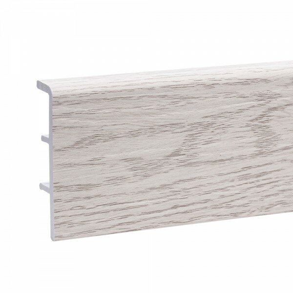 Плинтус Rico Concept 80мм влагостойкий Ясень арктик (80010) 2200х80х20 мм