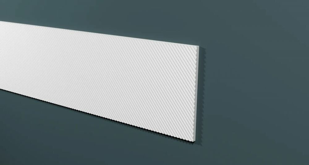 Панель Decor-Dizayn DD926 Белая Лепнина Д3000хВ200хТ10/Декор Дизайн.