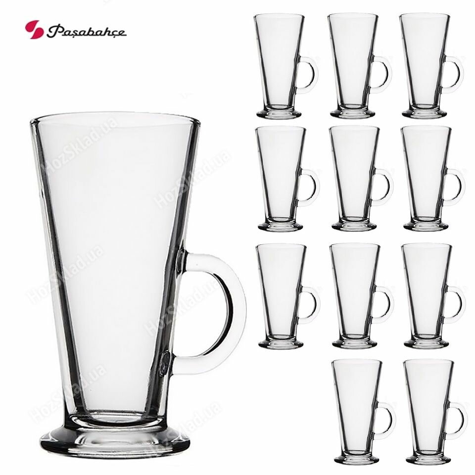 Набор 12-ти кружек Pub Latte 263мл