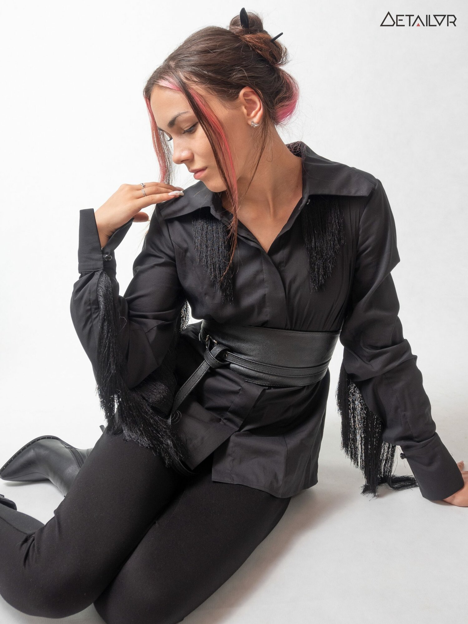 Блуза С бахромой