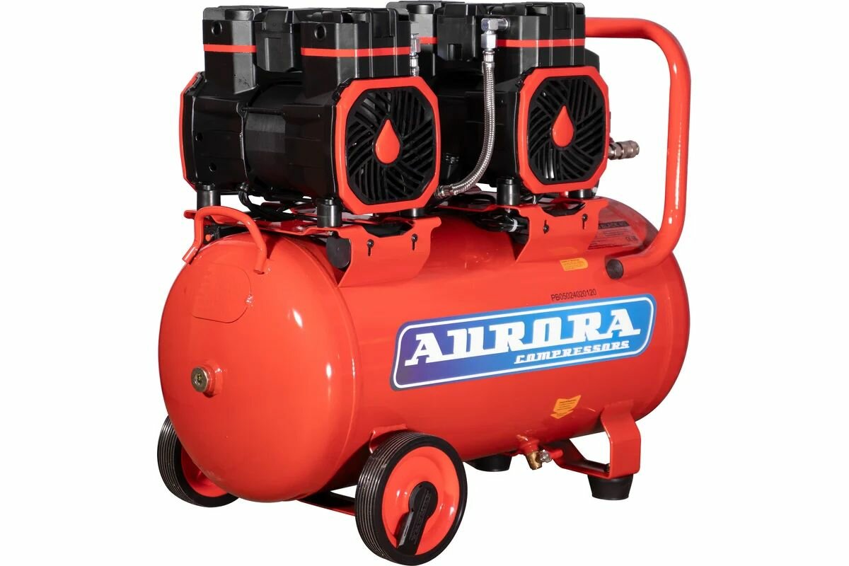 Компрессор Aurora PASSAT-50 BLACK 4G новое поколение 45 л, 500 л/мин, 2.9 кВт 38254