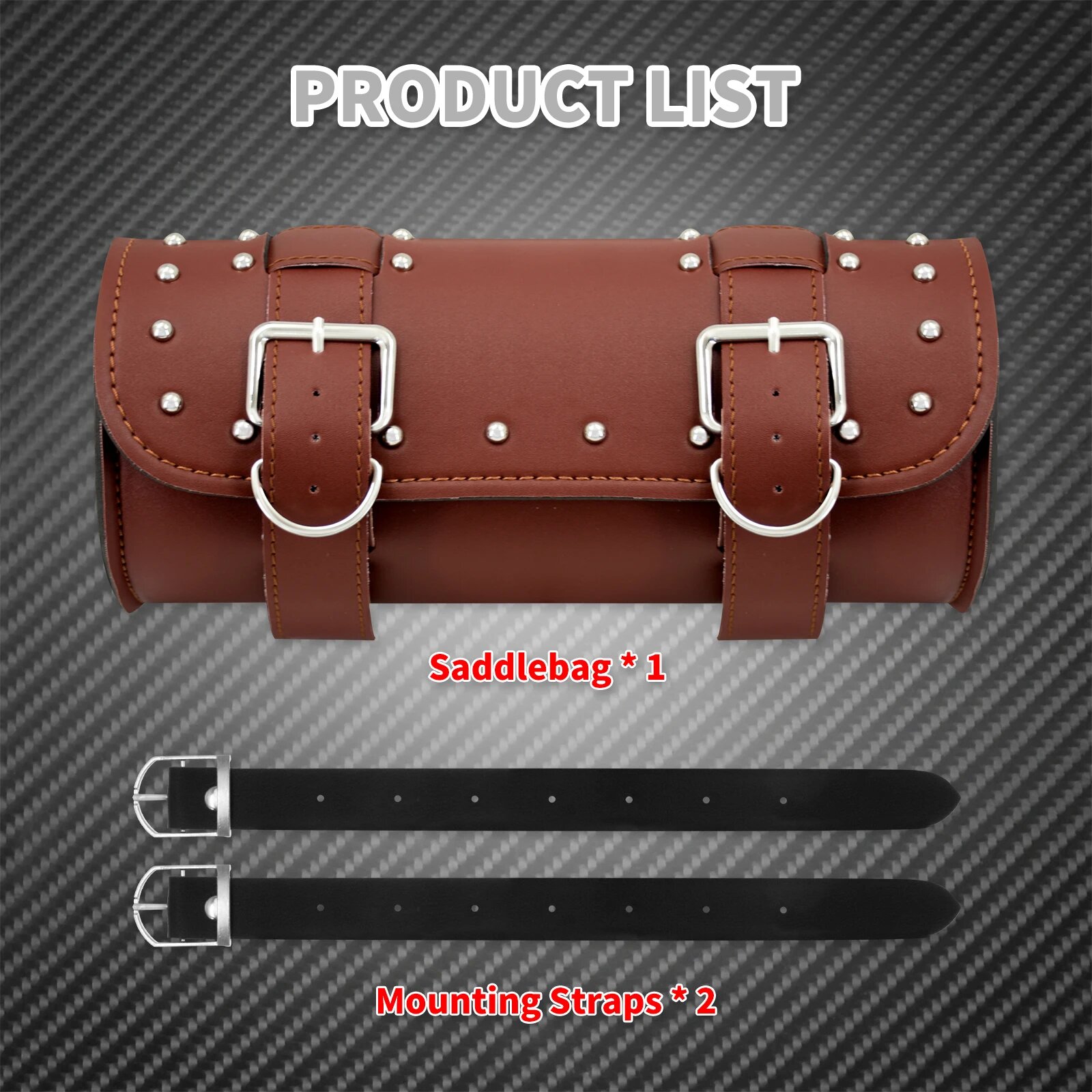 Мотоциклетная передняя и задняя вилка, сумка для инструментов, сумка из искусственной кожи, коричневая седельная сумка для Harley Sportster XL 1200 883 72, Softail Dyna Touring brown tool bag