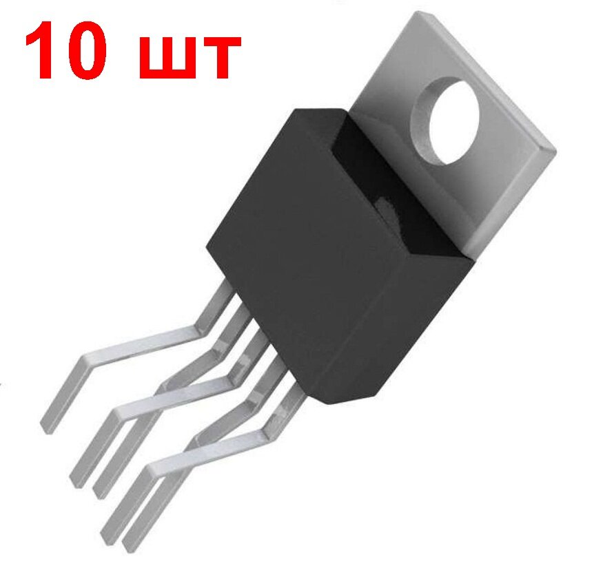 Микросхема TDA2030L-TB5-T 10 шт. одноканальный усилитель низкой частоты УНЧ Hi-Fi аудио TO-220B 5pin