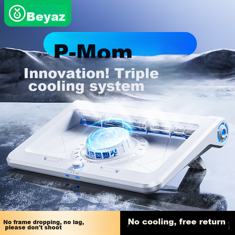 Biaze Laptop Cooling Pad, Semiconductor Cooling, Gaming Laptop Water Cooling, High Airflow, Computer Cooling Stand, Base for Alienware, Dell, Lenovo Legion Y9000, ASUS ROG