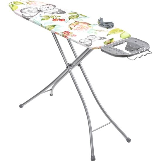 Гладильная доска Nika Стайл1 (С1/4) цветочная акварель, 120х38 см