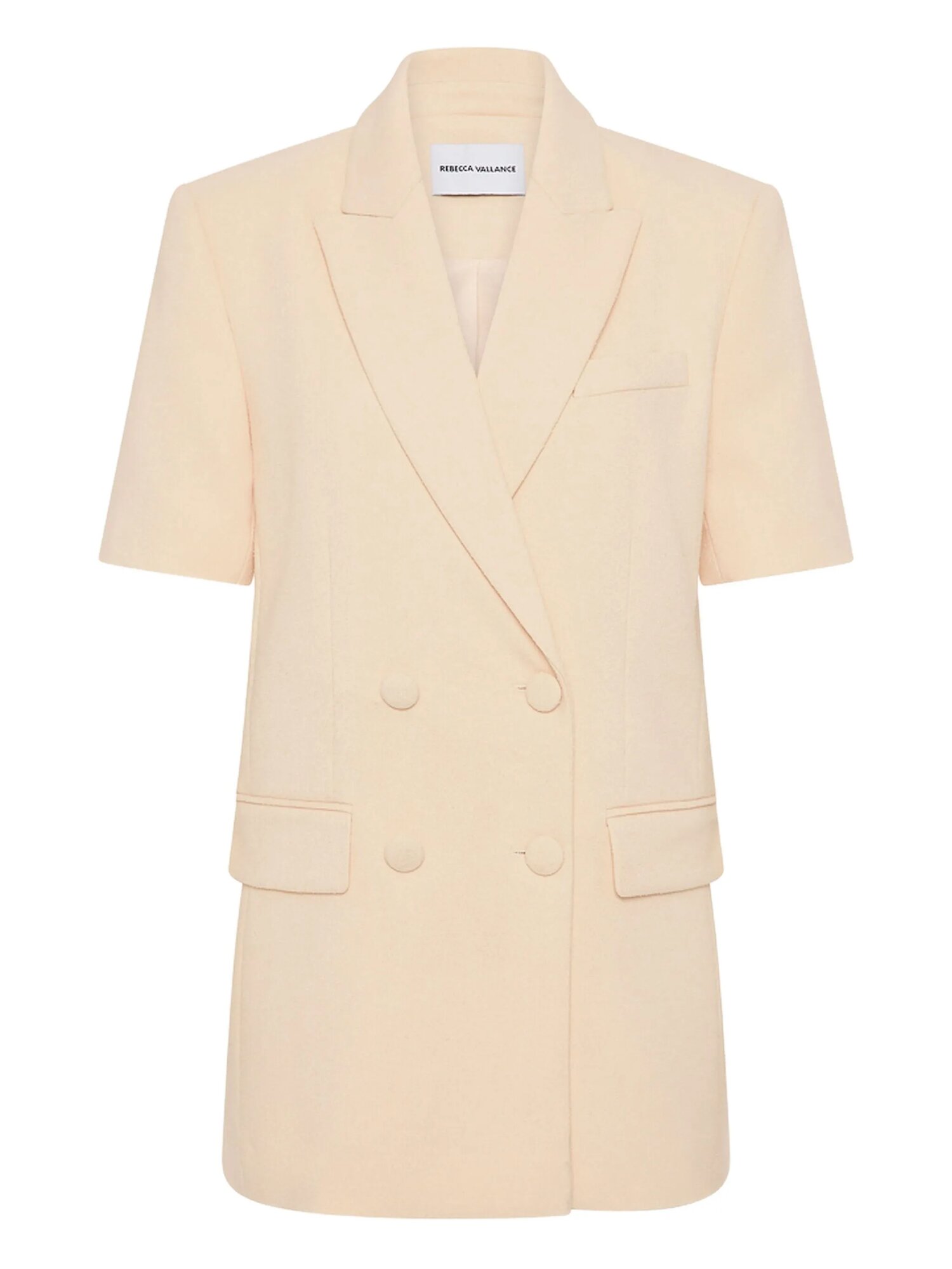 Пиджак Двубортный блейзер с короткими рукавами