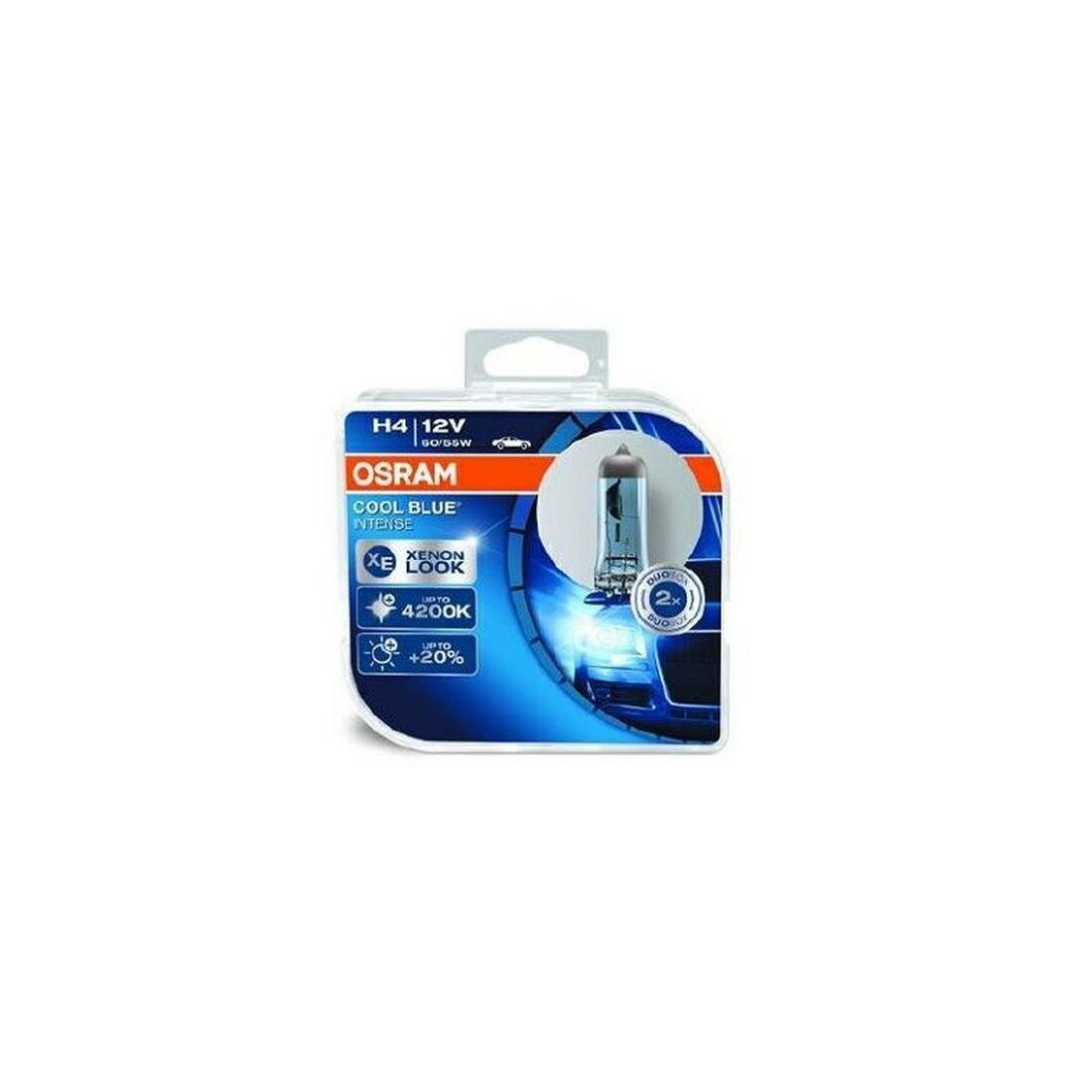 Автомобильная лампа OSRAM 64193CBIHCB, галогенная, P43t, 12 В, H4, 60 Вт, 1 шт, 4200 K