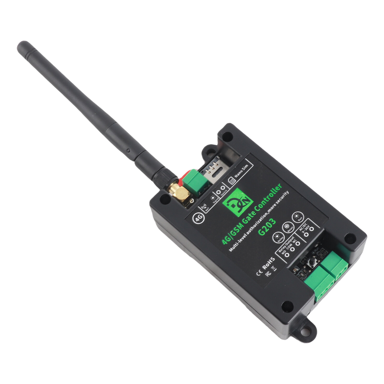 GSM-контроллер G203 для ворот, беспроводной, с авторизацией пользователя через Callny Control