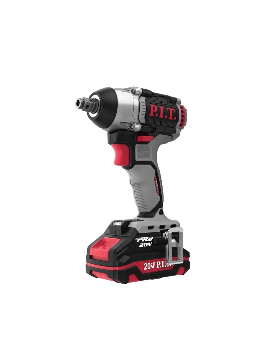 P.I.T. Гайковерт аккумуляторный 300 Нм IMPACT PIW20H-300B/1