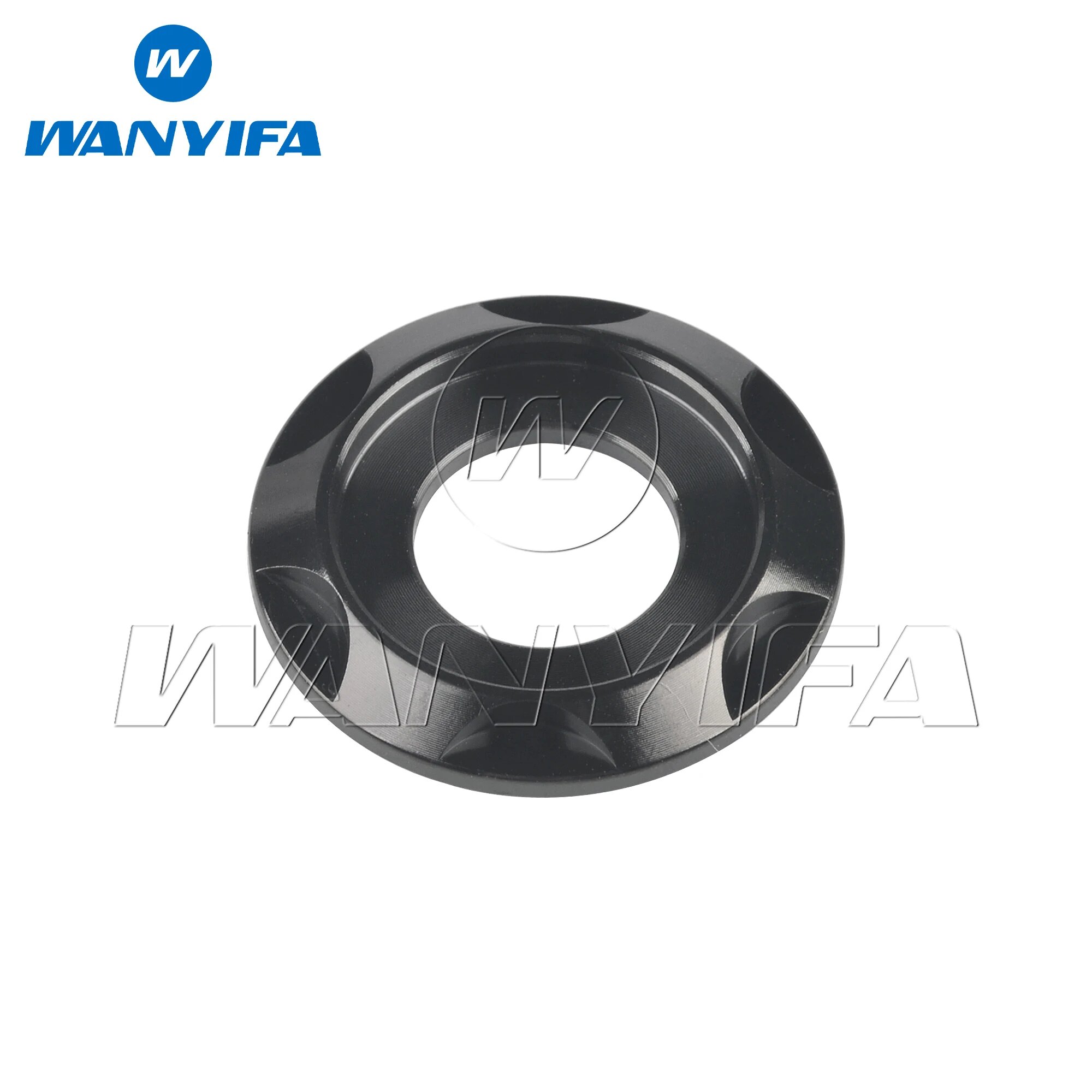 Шайба Wanyifa M8 черная (PVD)