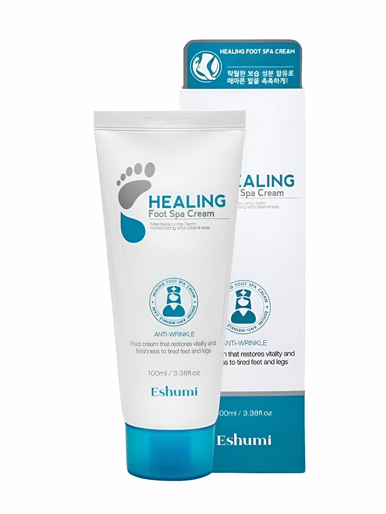 Eshumi Крем для ног Healing Foot Spa Cream 100 мл