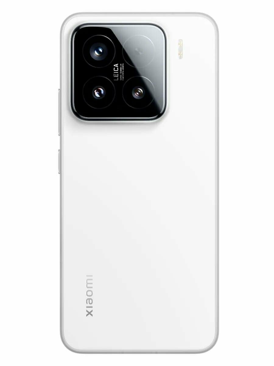 Смартфон Android Xiaomi 15 12/256Gb, White (Белый) 2 nano SIM
