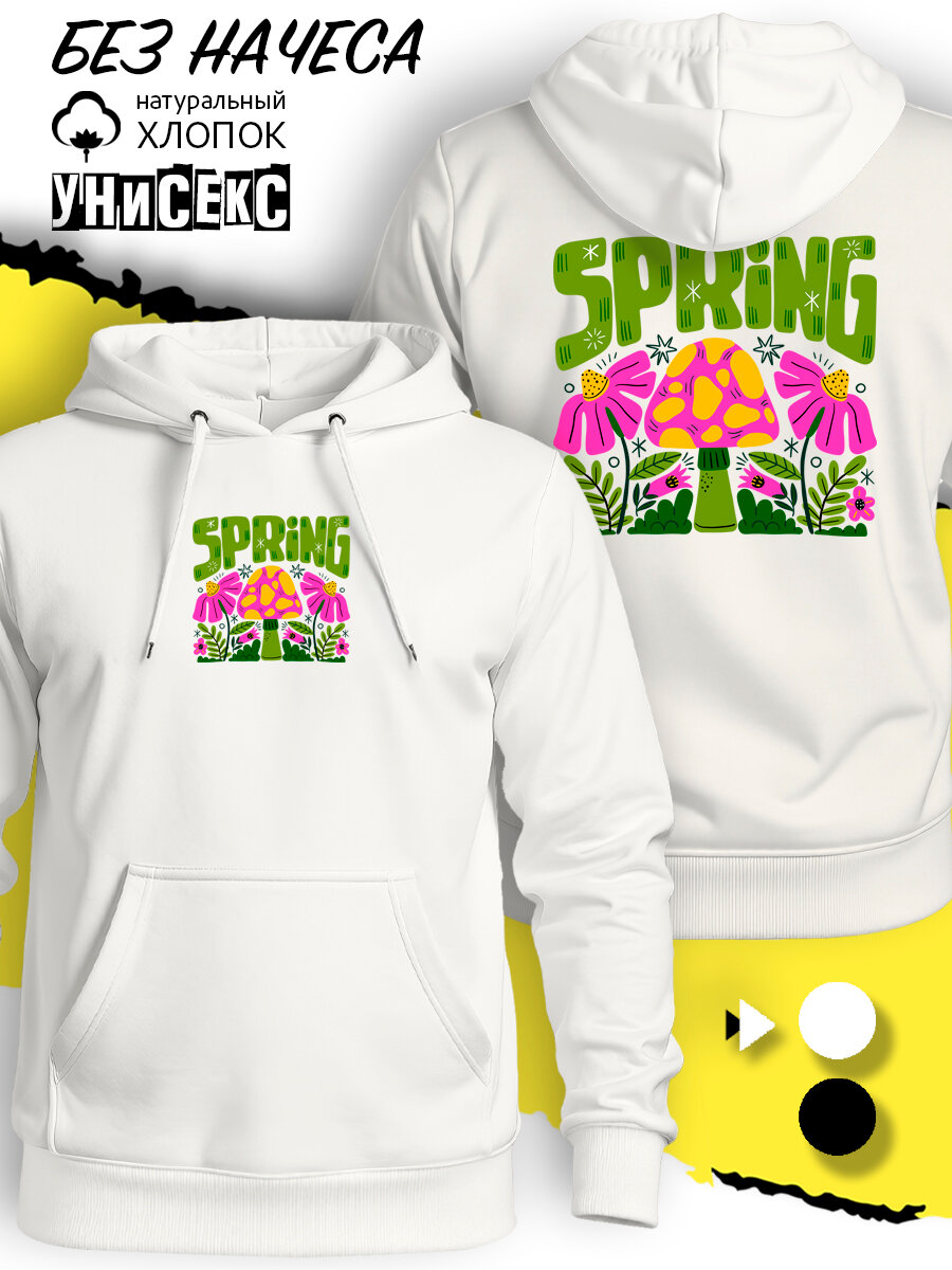 Худи Толстовка свитшот цветы spring весна