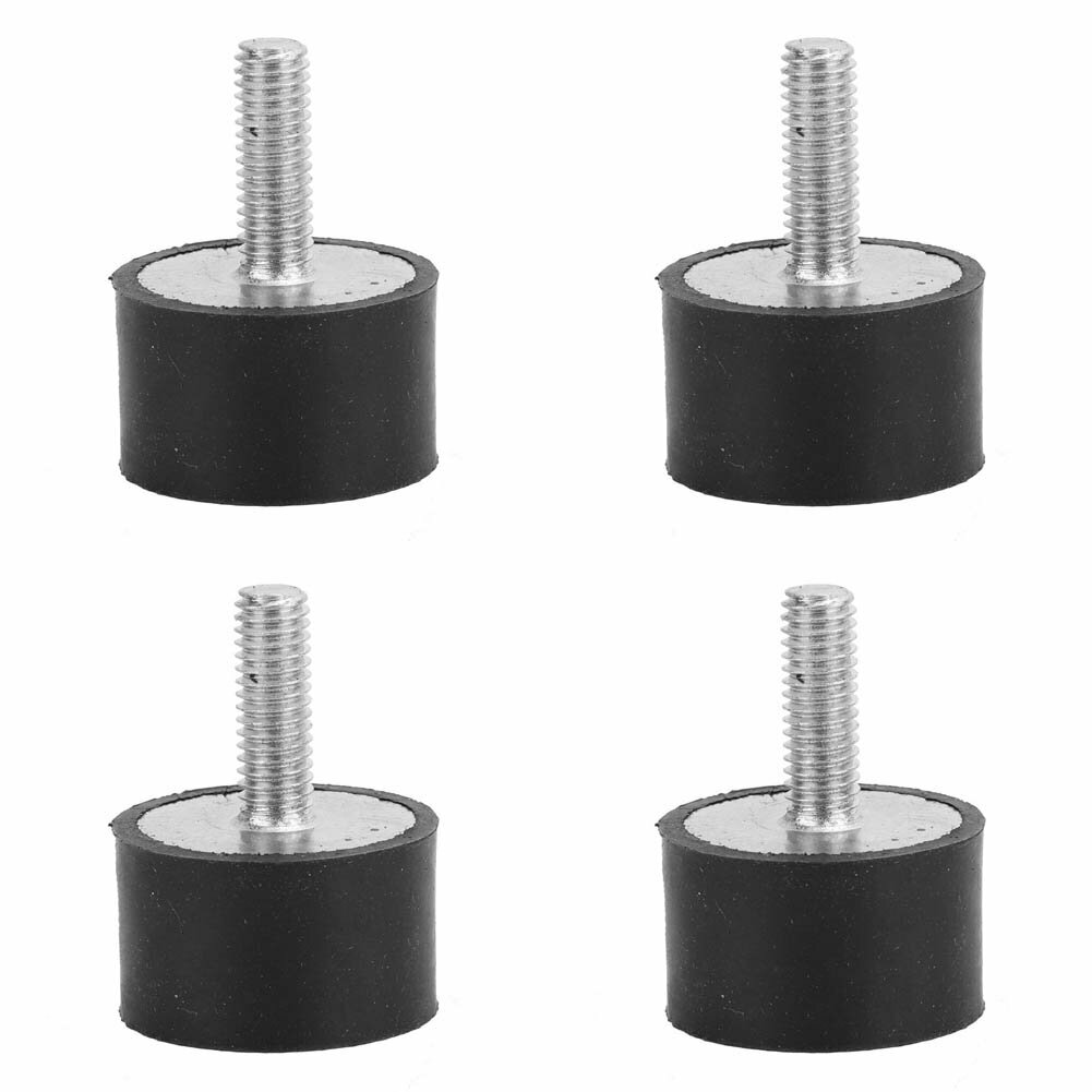 4 шт. резиновый антивибрационный амортизатор для крепления катушки (VE25*15 M6*18)