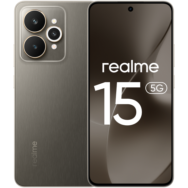 Realme 15 RMX5106 5G 8/256Gb Черный металл (Dimensity 7300+) EAC