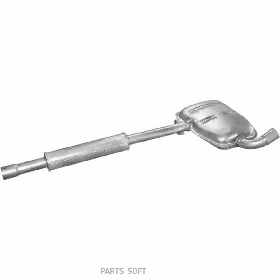 Глушитель средняя часть от официального дистрибьютора, POLMOSTROW, артикул 2343