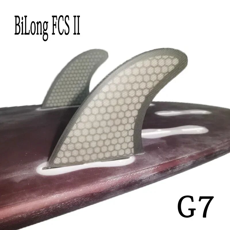 BiLong FCS II серф ласты, серый g7