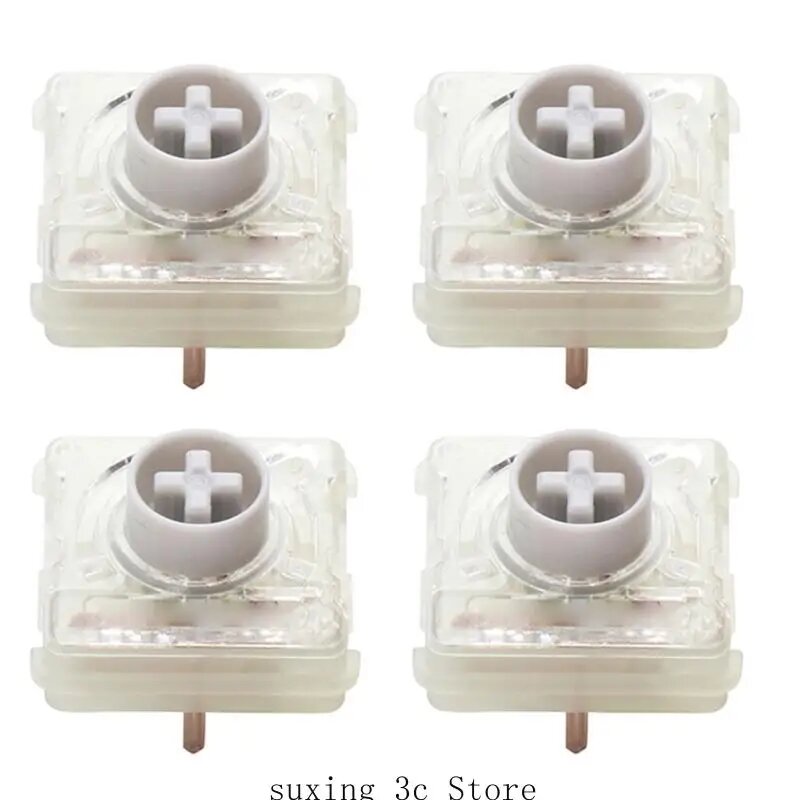 Cherry MX Низкопрофильный RGB Красный/Серебряный переключатель (4 шт.) Silver switch