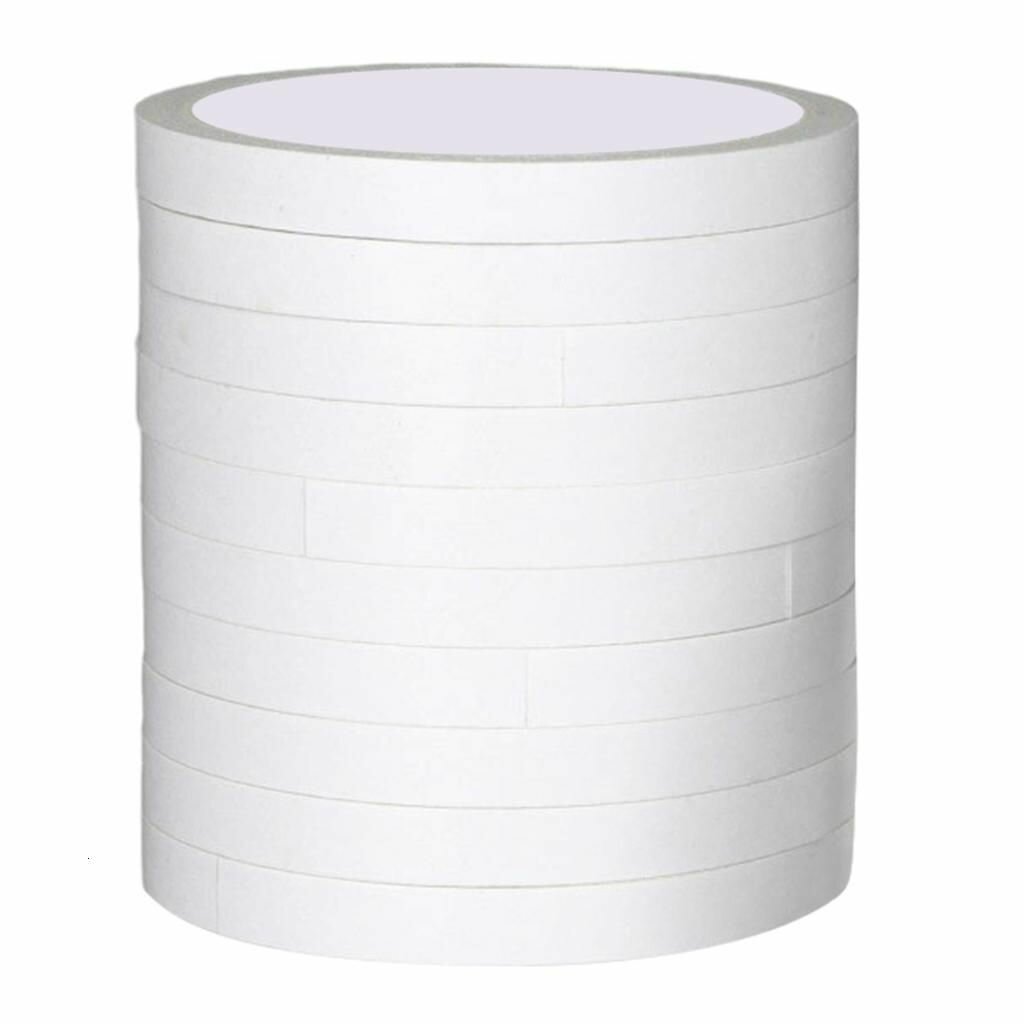 10 рулонов двусторонний скотч для рукоделия и декора, - 1 см шириной и 10 мет