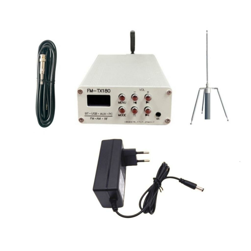 FM TX180 FM-трансмиттер с Bluetooth 5.0 и USB