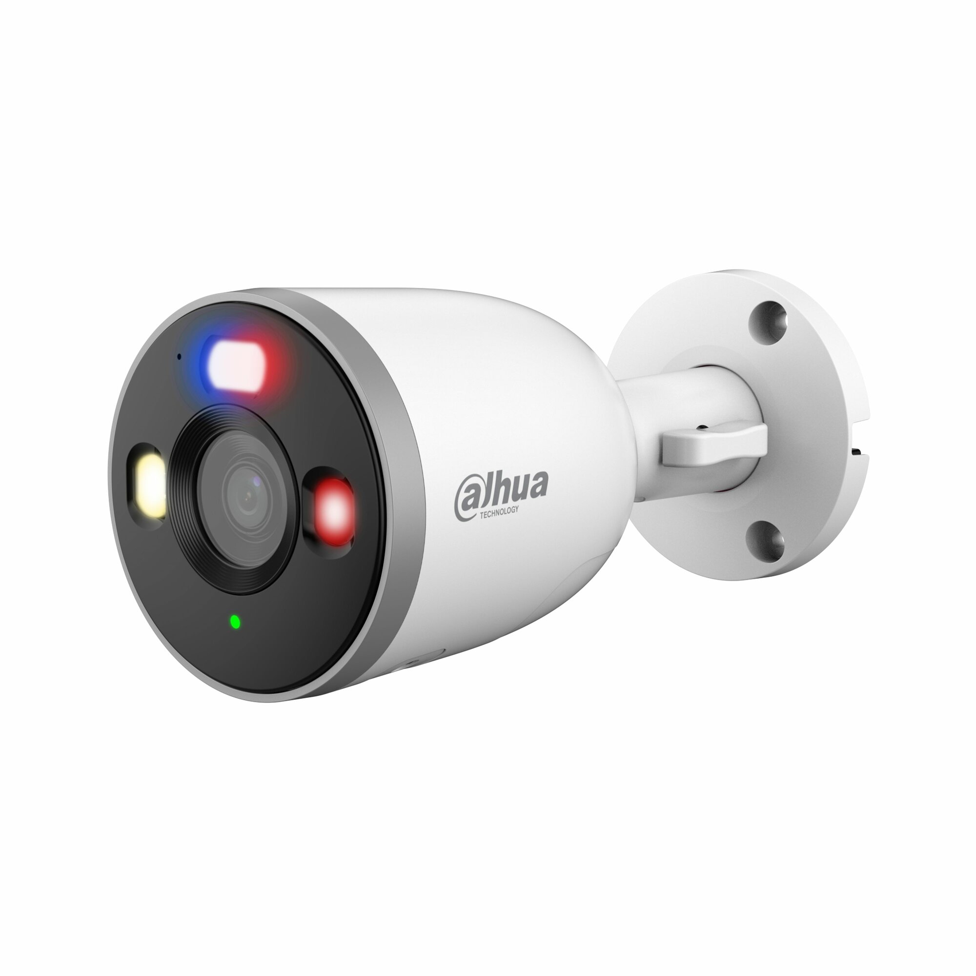 Dahua DH-IPC-F3DP-PV-0280B 3Мп 2,8 мм - камера видеонаблюдения WiFi уличная, цилиндрическая IP видеокамера для улицы беспроводная связь с ИК/LED подсветкой до 30м, 2304x1296 Super HD
