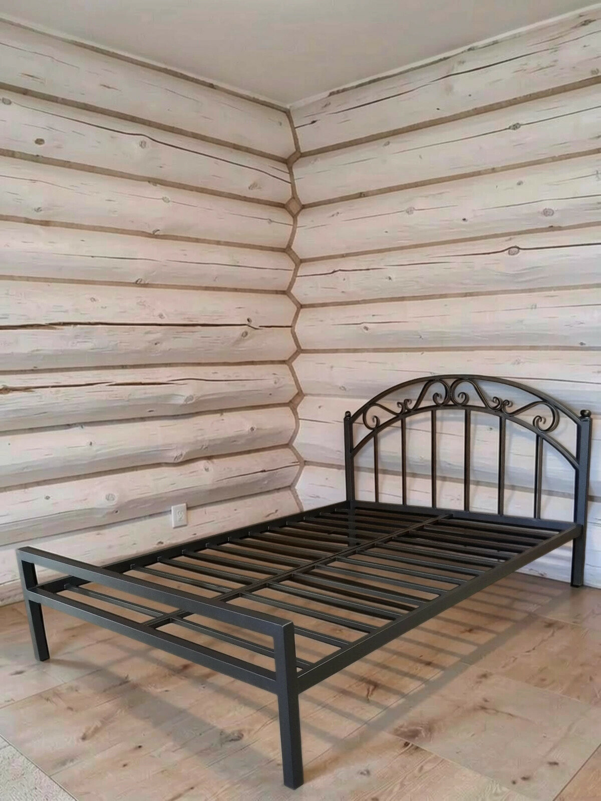Кровать Loft Mebel "Донна", кованая, металлическая, 120x200х80 см