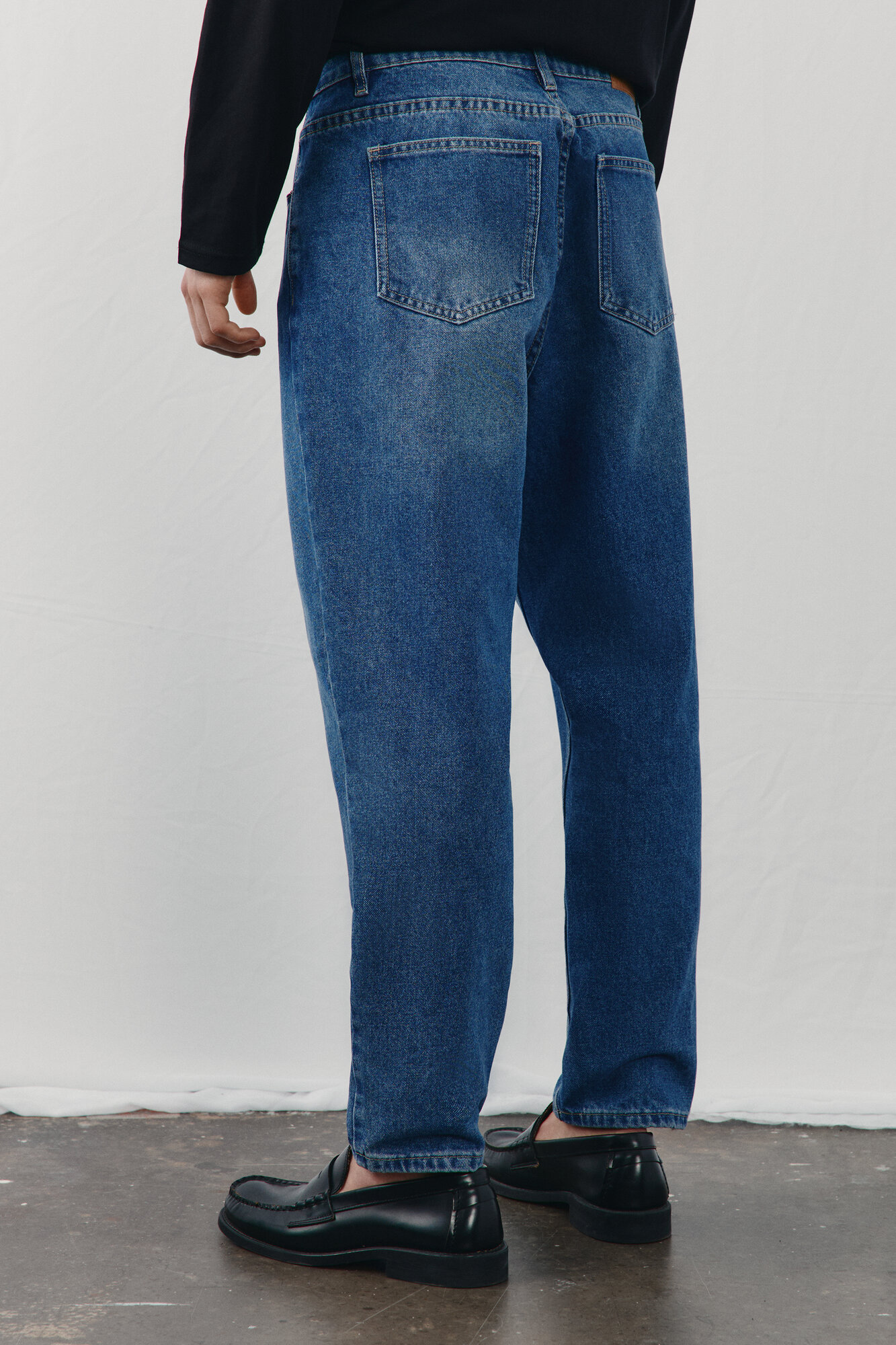 Джинсы зауженные Befree basic, размер 34/182 JEAN, индиго — фото 1