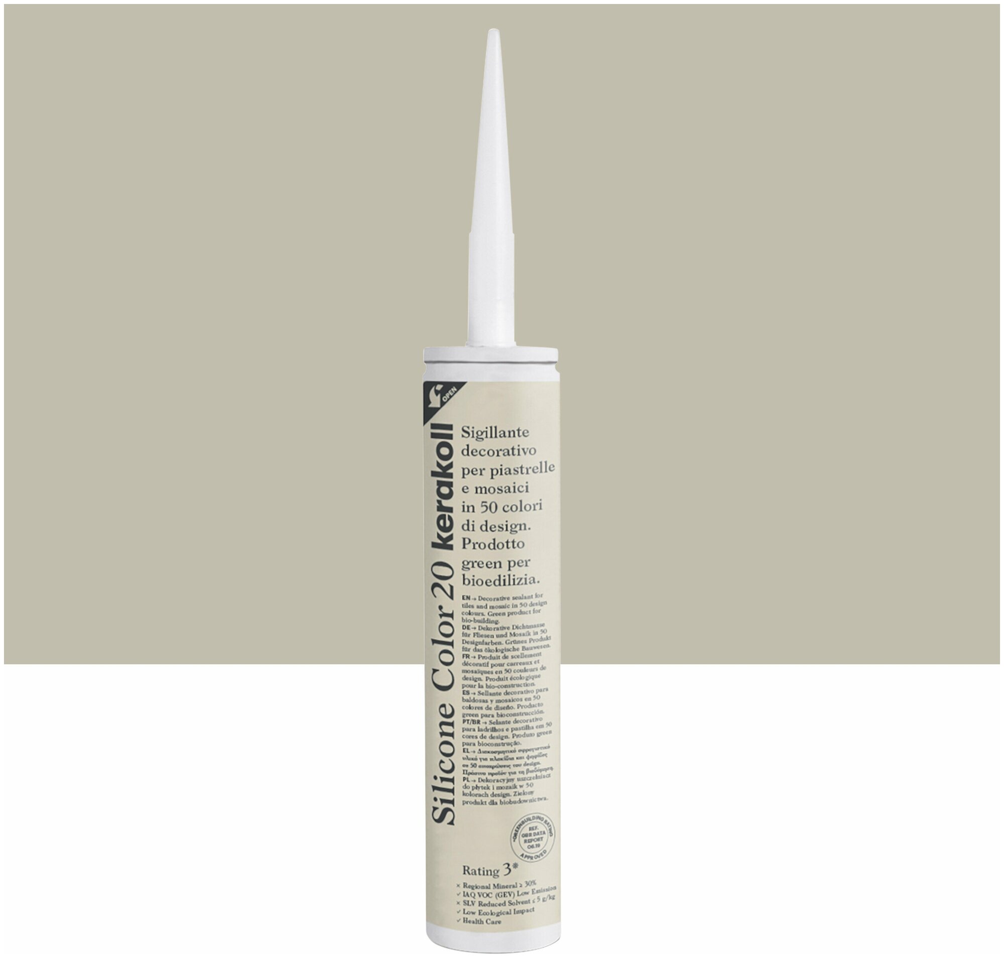 Декоративный силиконовый герметик Kerakoll Silicone Color 310мл №20