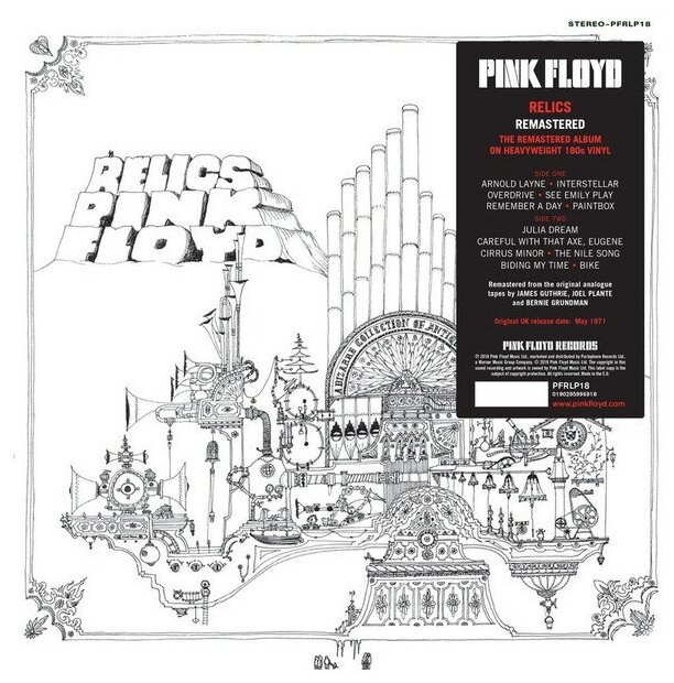 Pink Floyd "Виниловая пластинка Pink Floyd Relics"