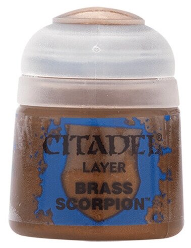 Краска акриловая Citadel Layer Brass Scorpion - 12мл.