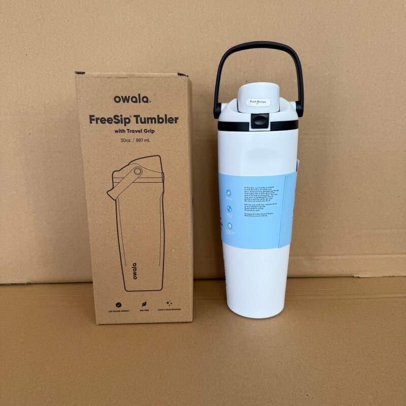 Термокружка Owala FreeSip 30oz, изолированная бутылка