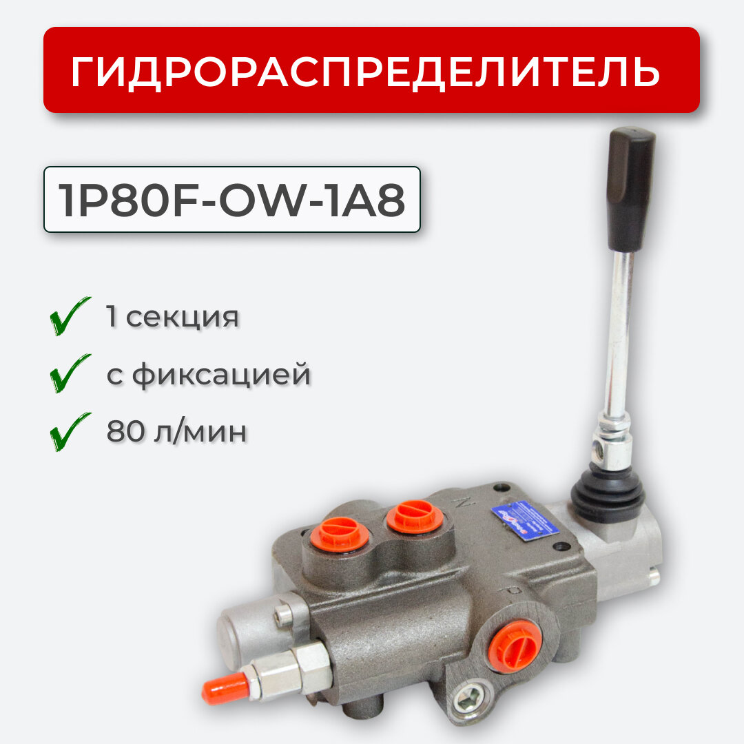 Гидрораспределитель 1P80 A8