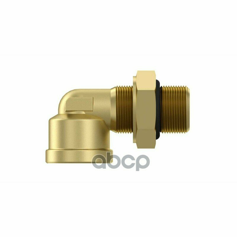 Штуцер уголок M16-m16 90° !(лр) с контргайкой и упл. в перегородку Lр24 A Wabco арт. 8938908600