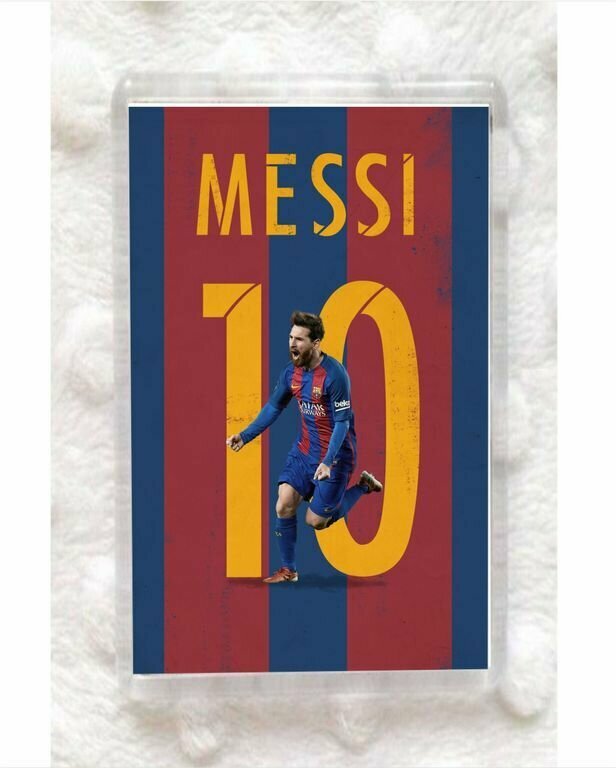 Магнит акриловый Магниты Messi, Месси №8