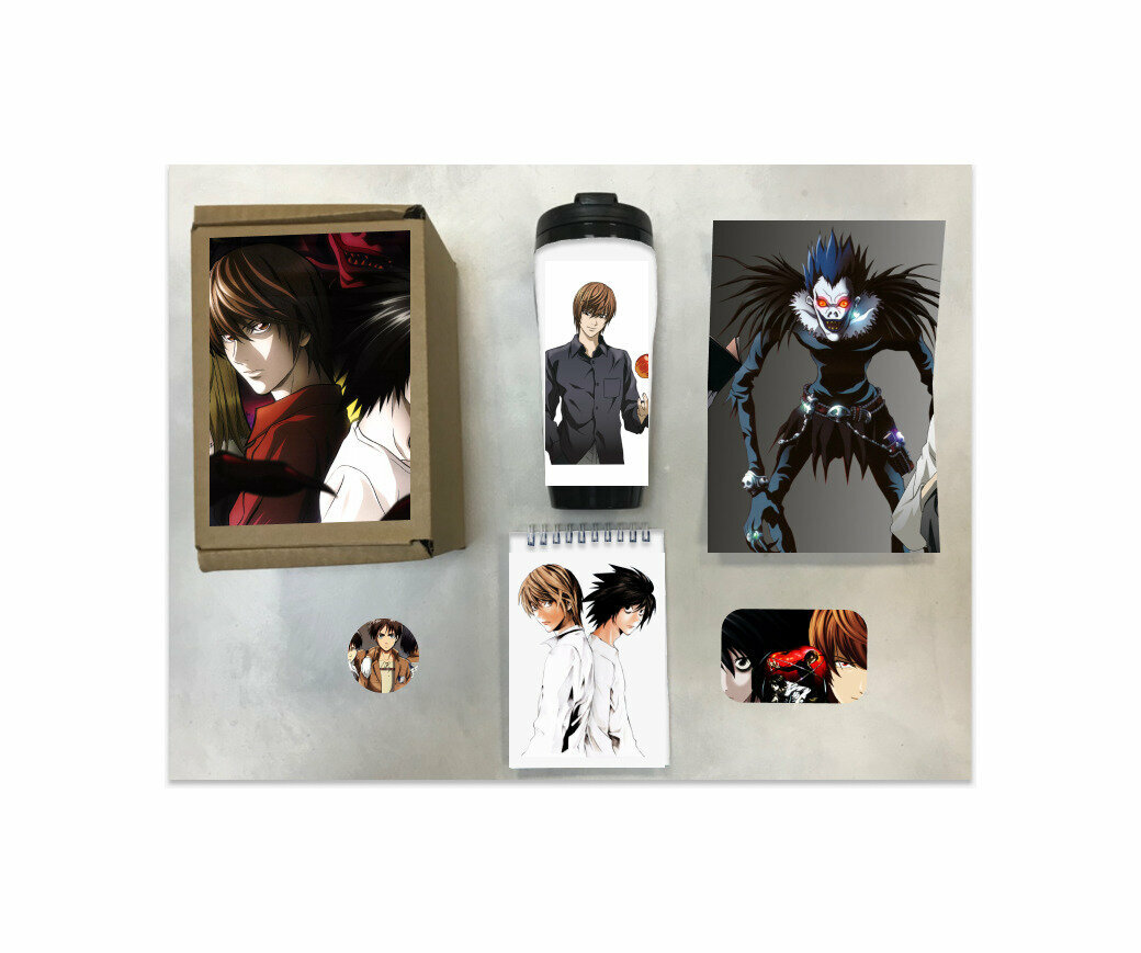 Бокс GOODbrelok принт "Тетрадь смерти, Death Note" - DN0003