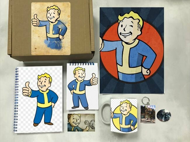 Бокс GOODbrelok принт "Фоллаут, Fallout" - 0004