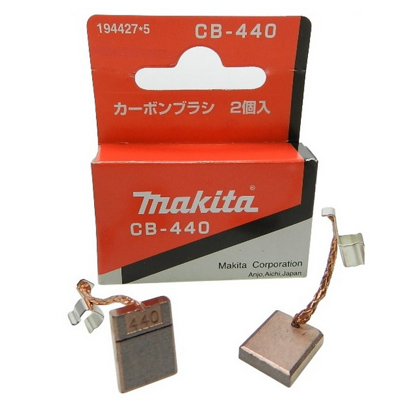Щетки угольные макита СВ-448/СВ-440 оригинальные (196854-2)/(194427-5) 2 шт, арт. 010-0954 №641