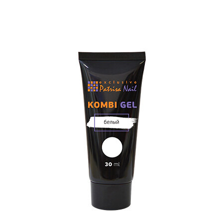 Patrisa Nail Комби гель (полигель) Kombi Gel белый, 30 мл (AZ4)